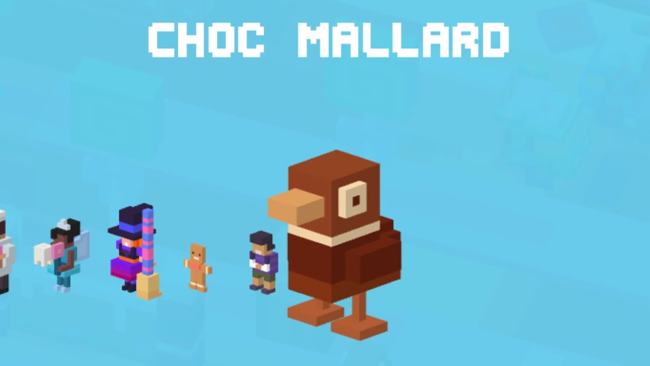 Crossy Road - Choc Mallard (Secret Character) - YouTube