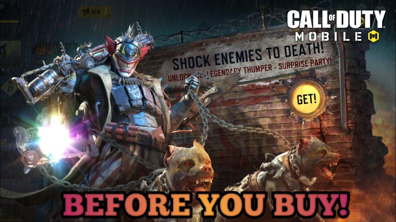 Unhinged Jokester Redux | Legendary Gunzo Devil Jester | Cod Mobile ...