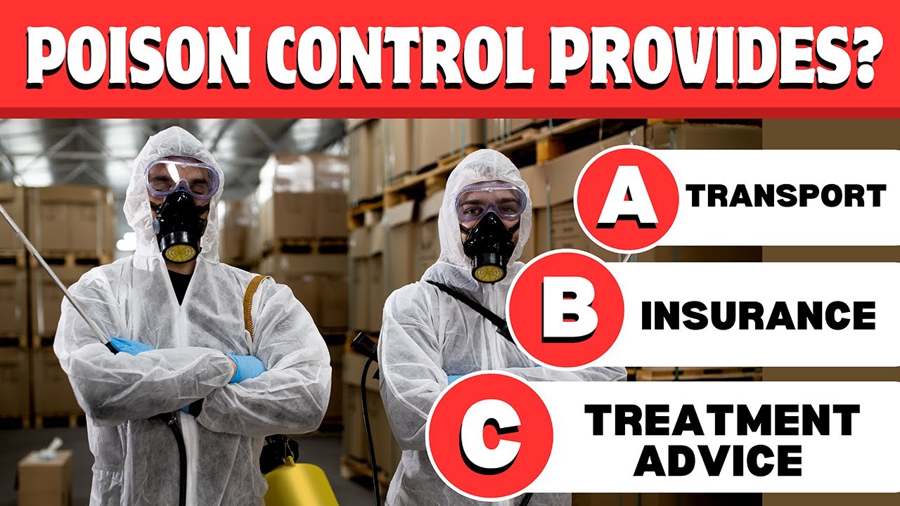 Are You Poison-Smart? Test Your Knowledge on Poison Control! - YouTube