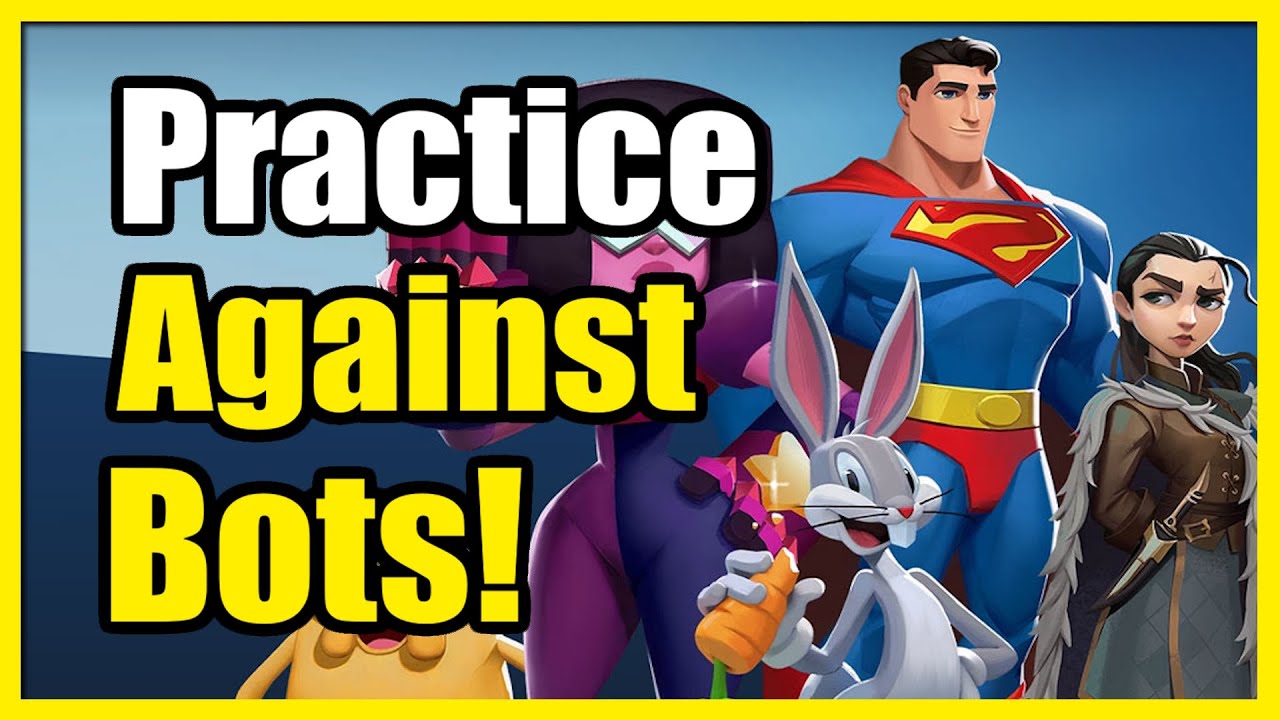 How to Practice Against Bots in MultiVersus & Add them to Game (Easy Tutorial) - YouTube