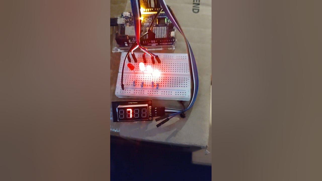 Led Binary Counter Youtube