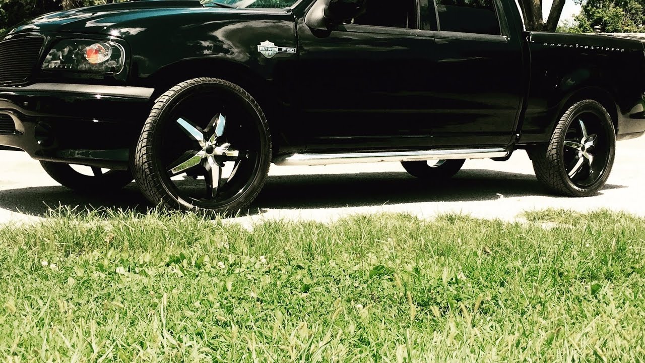 KP chassis works Bolt in 4 link cantilever kit f150 crew cab Harley ...