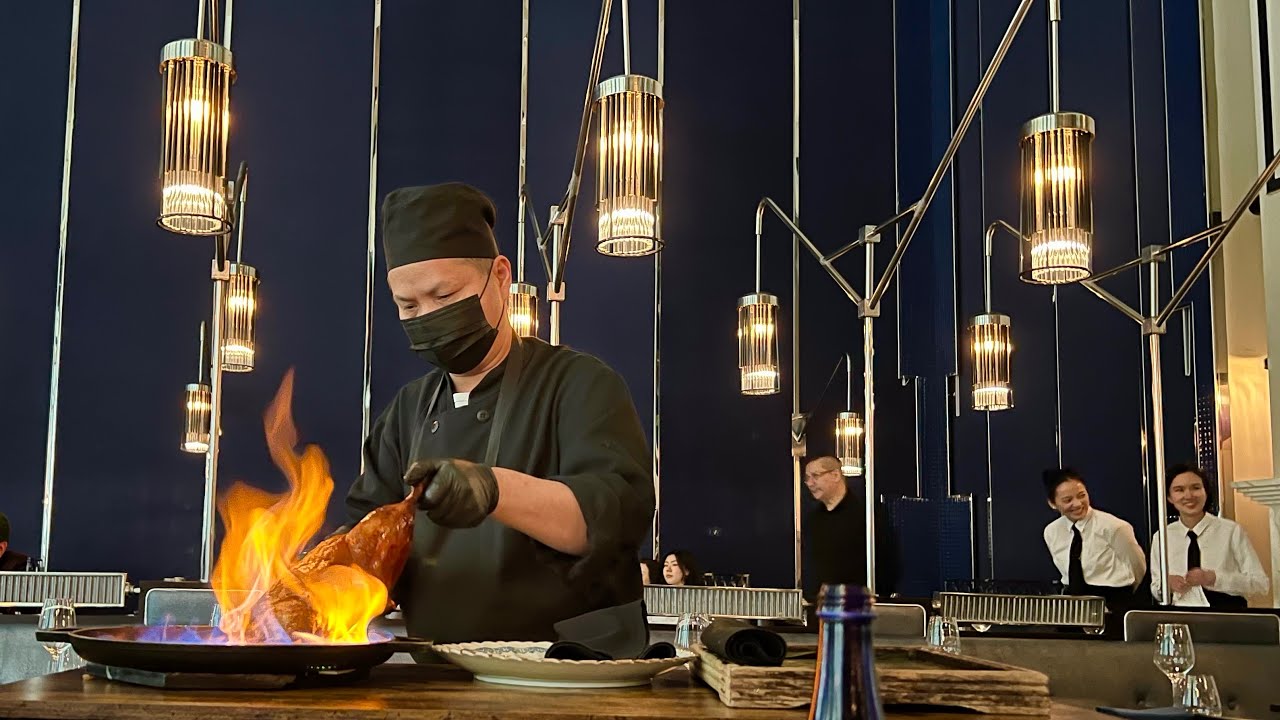 Flaming Peking Duck: A Fiery Culinary Spectacle at Hutong NYC - A Must ...