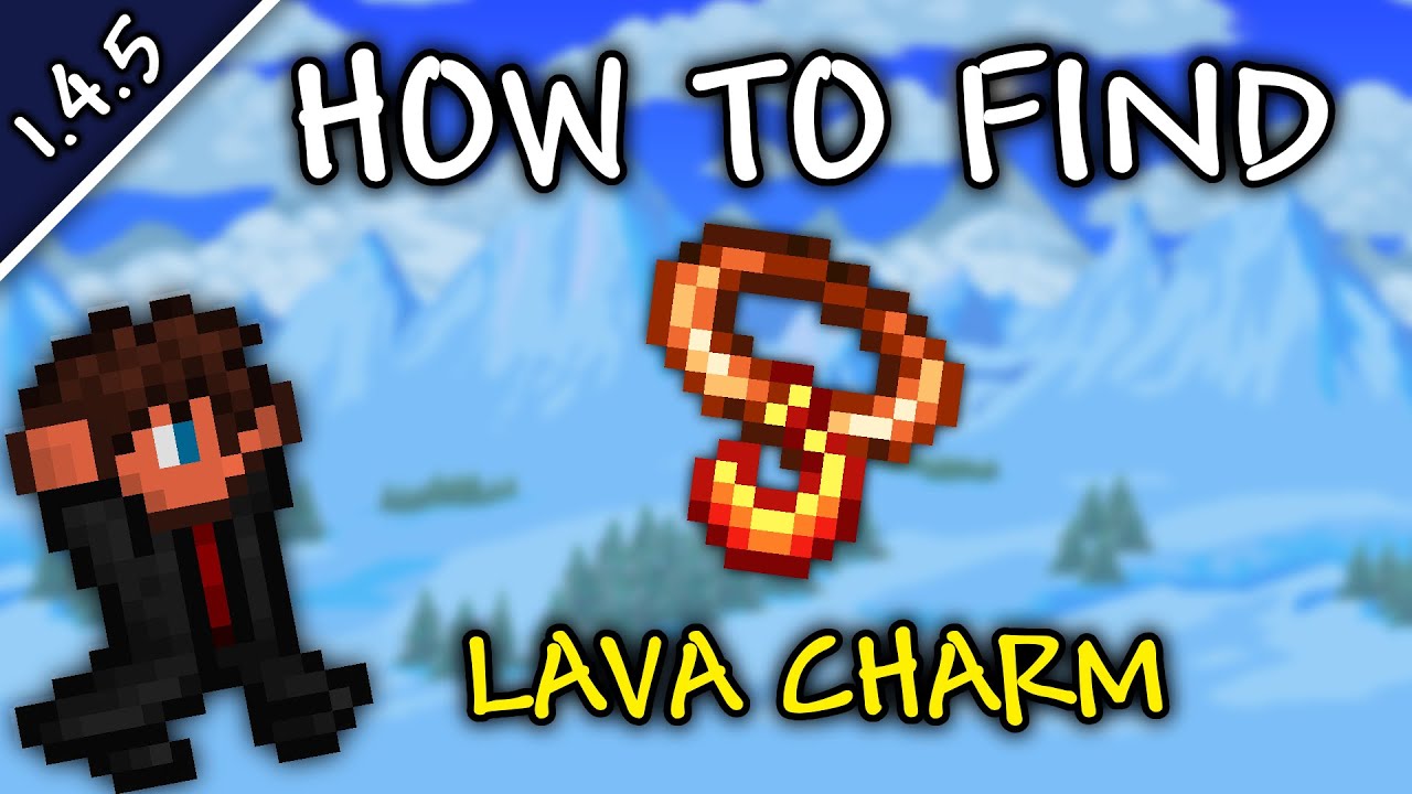 How To QUICKLY Find Lava Charm In Terraria 1.4.5.5 | Lava Charm Seed 1 ...