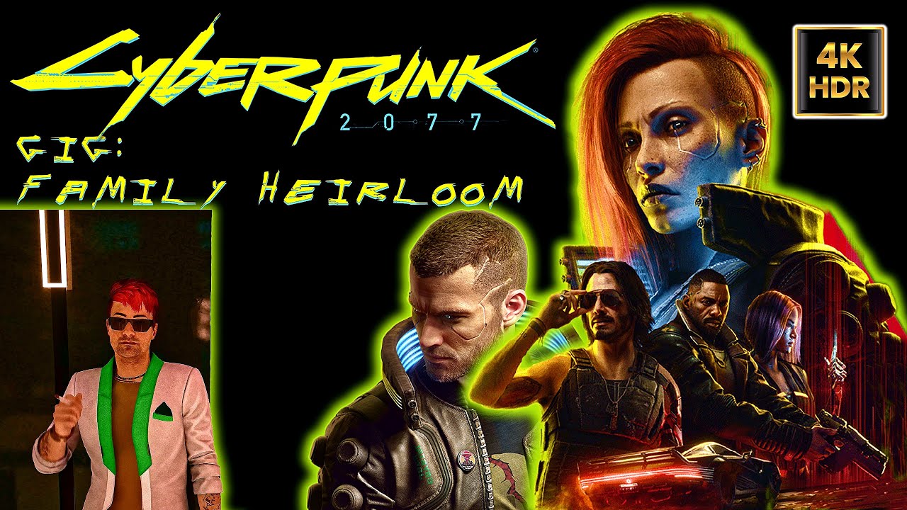 Cyberpunk 2077: Phantom Liberty Gameplay - Family Heirloom - 4K 60FPS ...