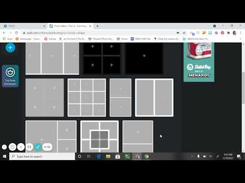 PIXLR X Grid Templates - YouTube