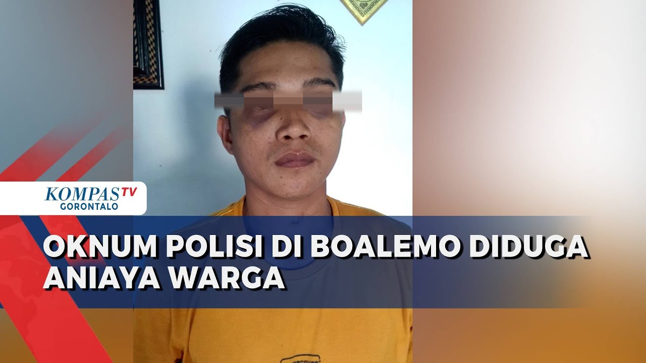 Oknum Polisi di Polres Boalemo Diduga Aniaya Warga - YouTube