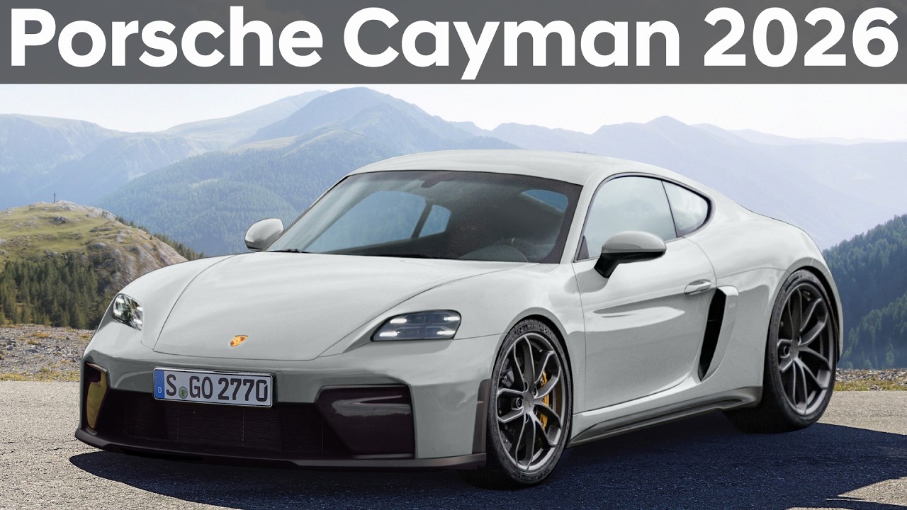 2026-2027 New Porsche Cayman (Boxster) - Electric and petrol version ...