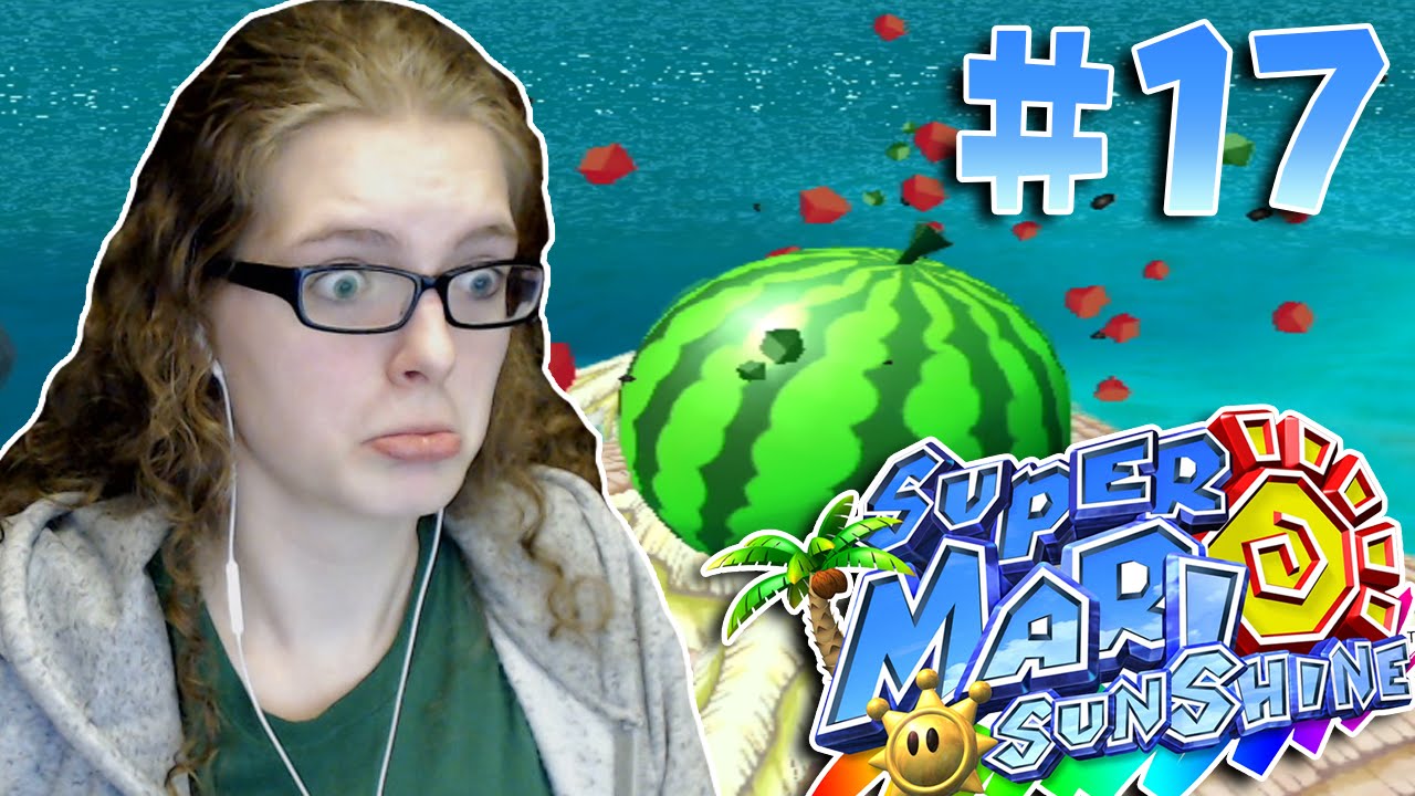 Weltgrößte MELONE ♥ Super Mario Sunshine #17 Facecam - YouTube