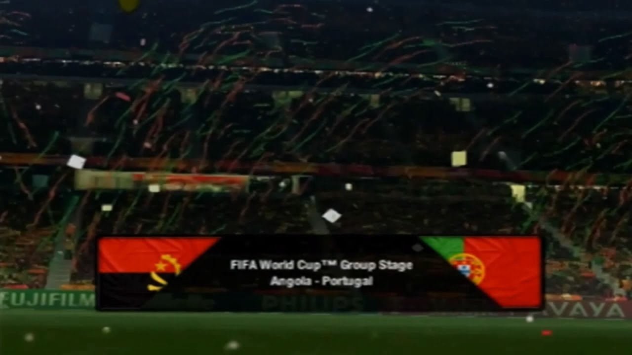 FIFA 06 World Cup - Group Stage - Portugal vs Angola - YouTube