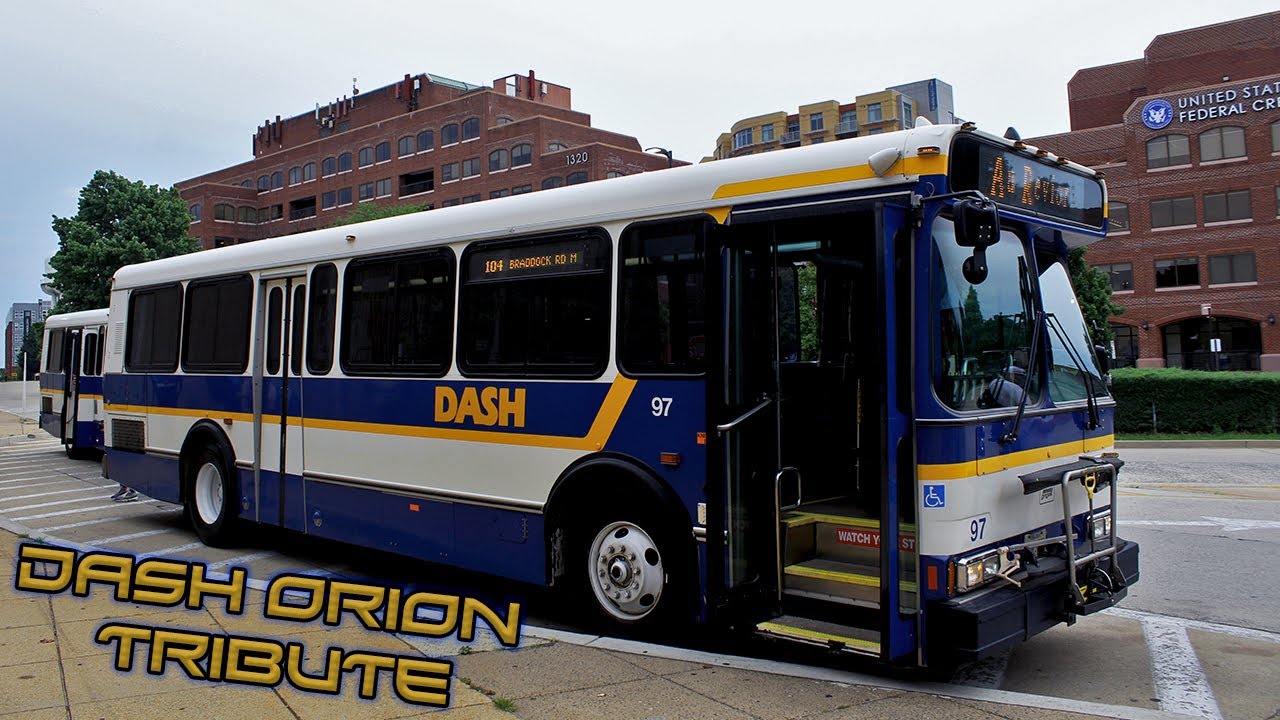 DASH Orion V Bus Retirement Tribute (End of an Era) - YouTube