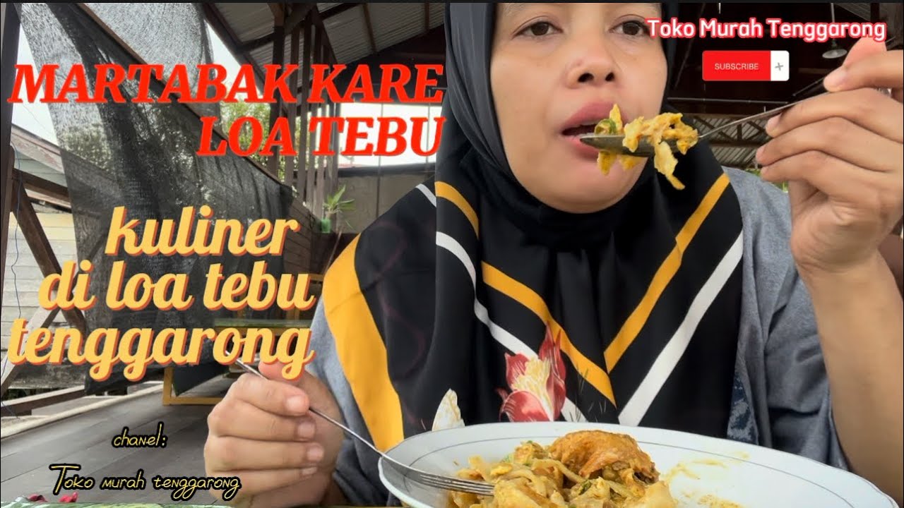 KULINER LEGENDARIS DI LOA TEBU, KOTA RAJA. MARTABAK KARE INDIA,,,,# ...