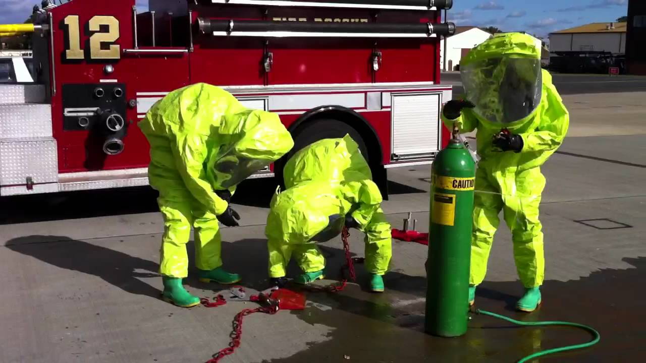 Hazmat Tech, RAF Mildenhall - YouTube