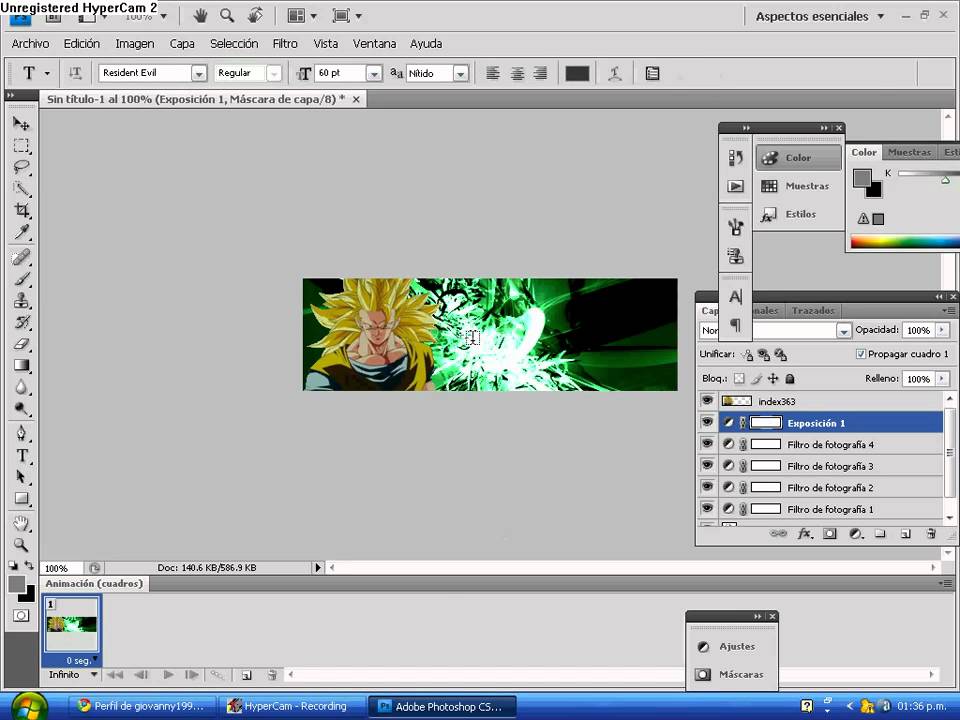 tuto de como hacer una firma gif po giovanny - YouTube
