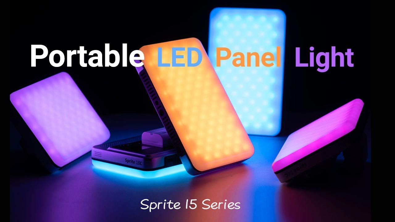 Viltrox Sprite 15C: A Portable RGB Fill Light for Photos or Video - YouTube
