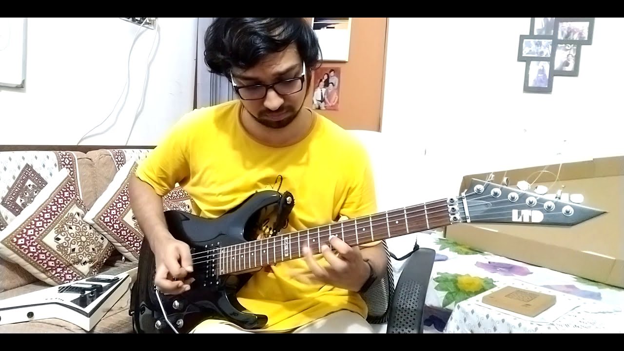 Artcell- Ei Bidaye (solo & outro guitar cover) - YouTube