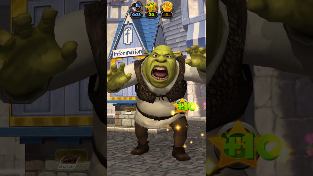 Pocket Shrek Gameplay 4 - YouTube