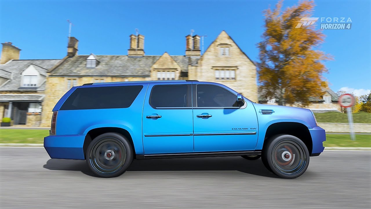 Forza Horizon 4| 1,500HP 2012 CADILLAC ESCALADE [V12 Swap] - YouTube