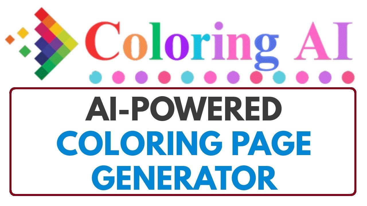 Coloring AI Review Demo Bonus - AI Coloring Pages Creator - YouTube