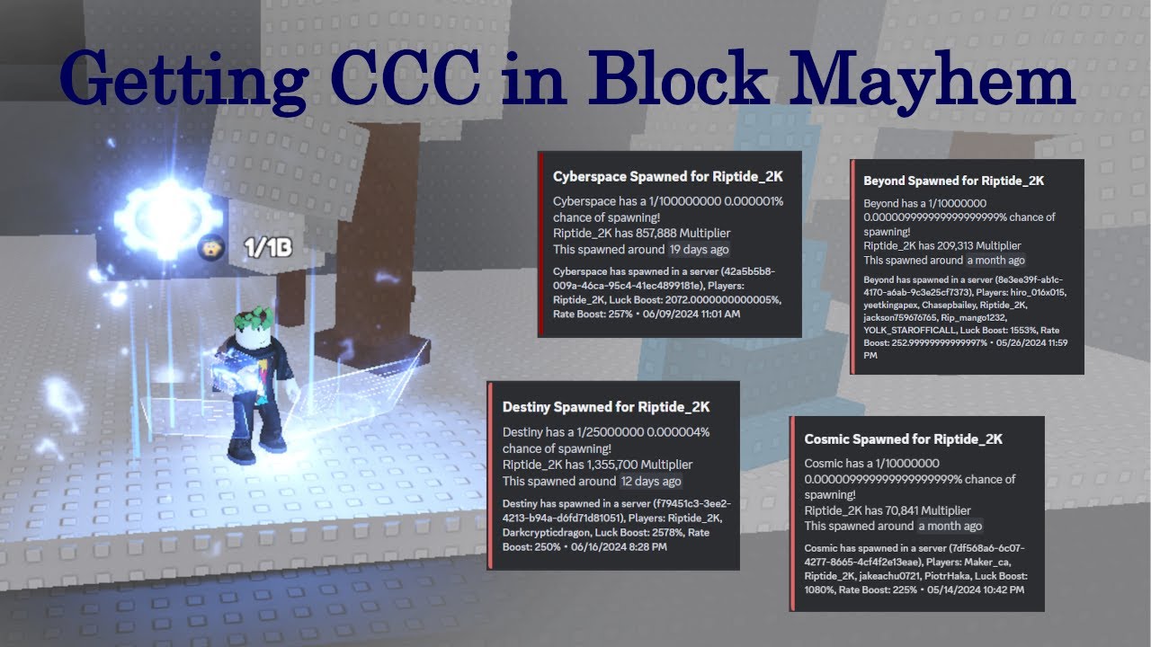 Crafting CCC in Block Mayhem (Mini Comp + Showcase) - YouTube