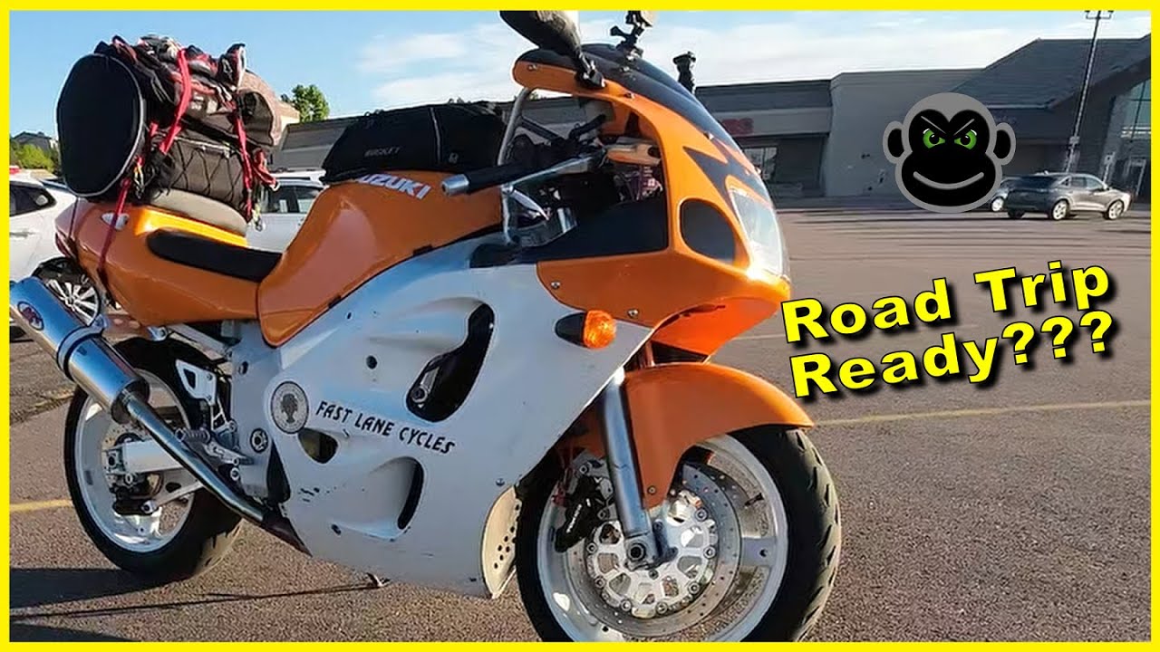 Prepping my 97 Suzuki GSXR 600 SRAD for the first road trip of the ...