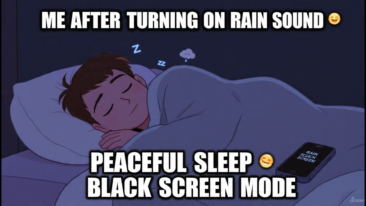 Binaural Thunder & Rain Sounds for Perfect Sleep (Hi-Res Audio, Black ...