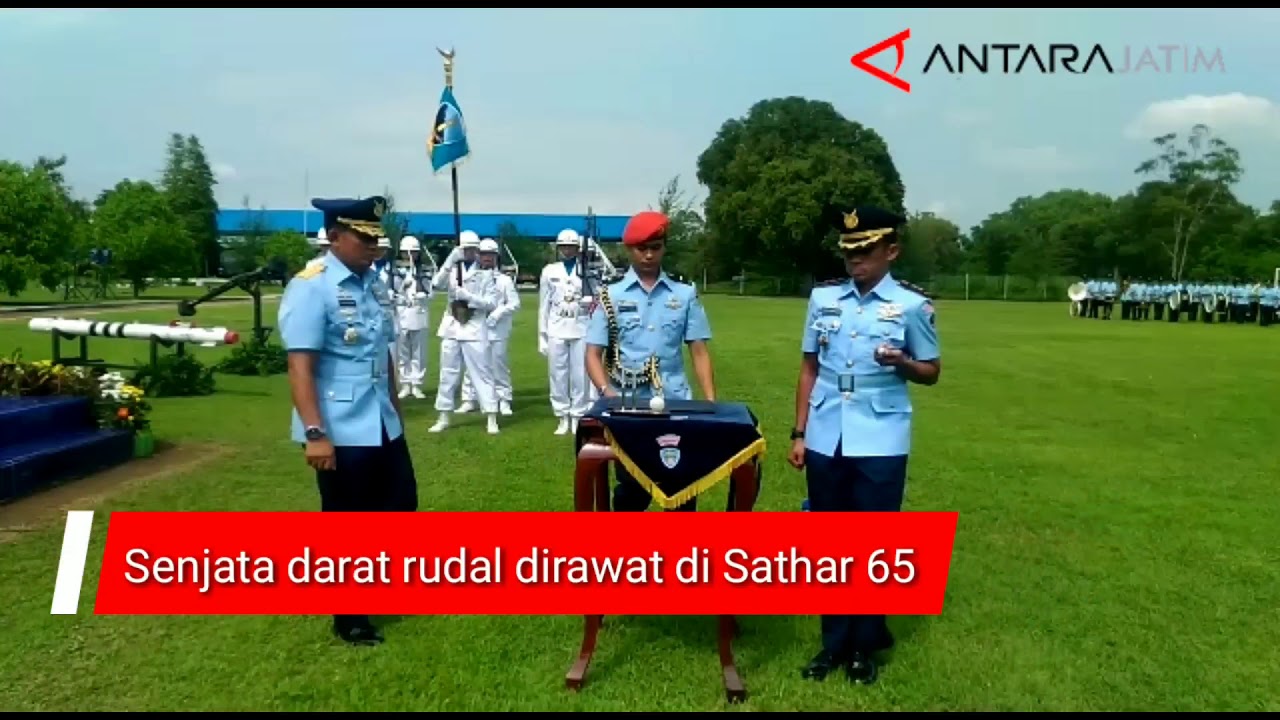 KSAU Resmikan Sathar 65 di Lanud Iswahjudi - YouTube