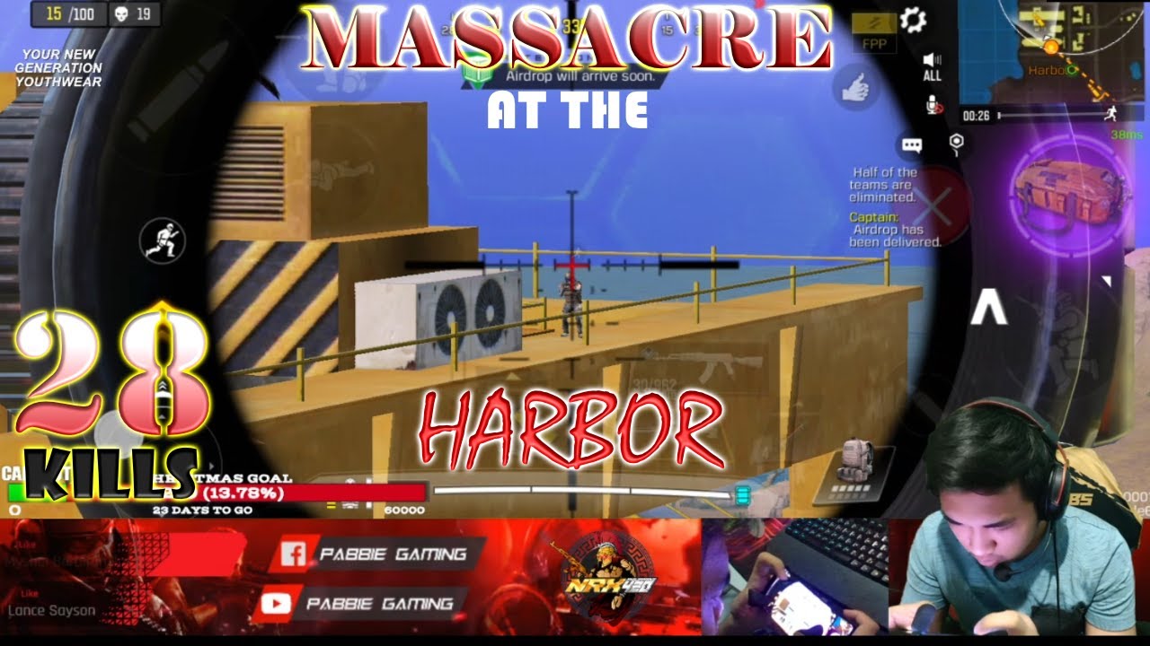 HARBOR MASSACRE | REFITTER GAMEPLAY | 28 KILLS | NRX 420 | CODM GARENA ...