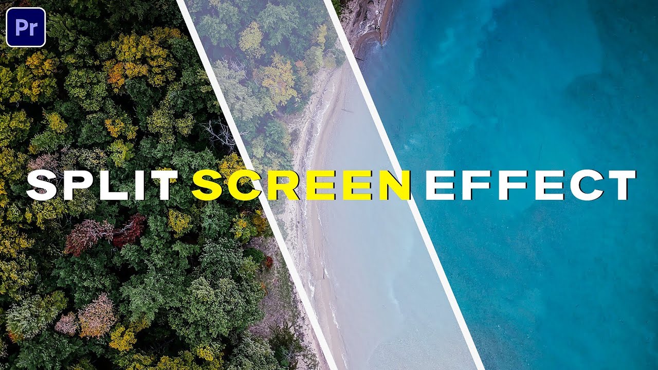 Make Split/Slice Transition Effect In Premiere Pro | Super Easy Method (Tutorial) - YouTube