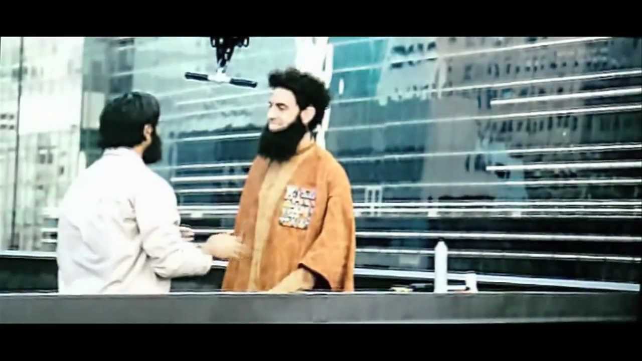 The Dictator - Zip line scene - YouTube