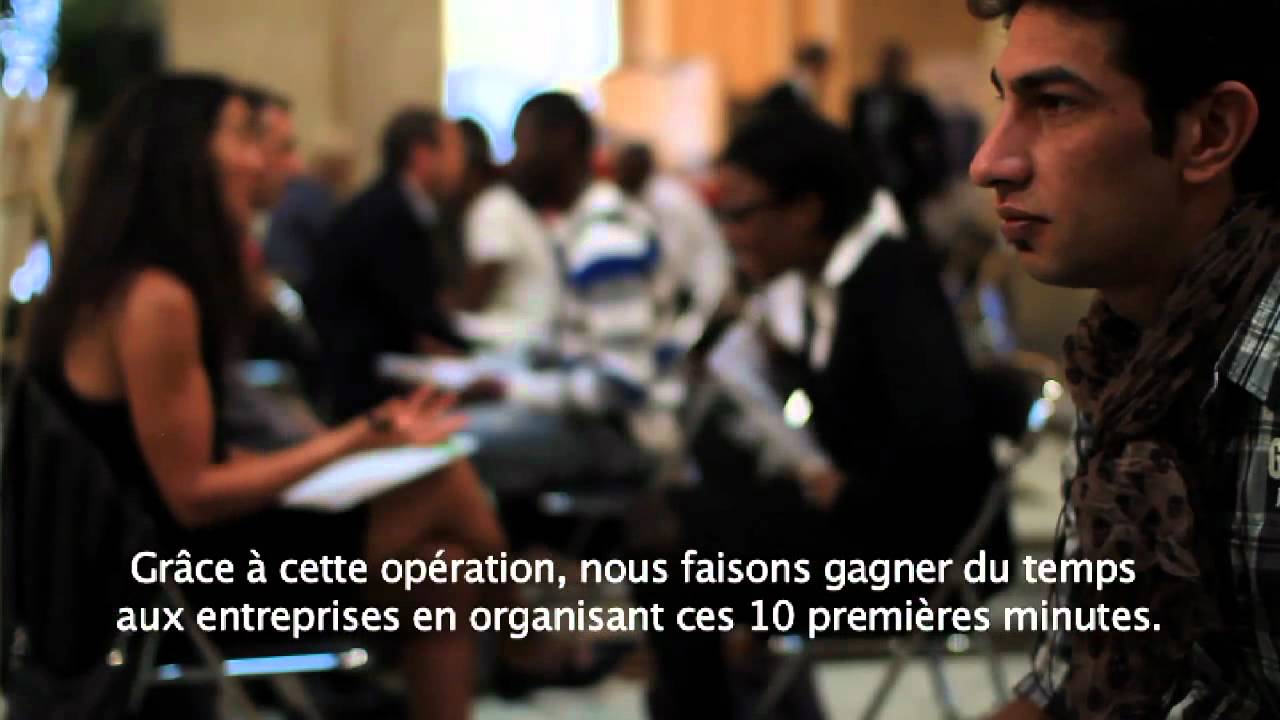 BlogTV : le speed dating pour l'emploi - YouTube