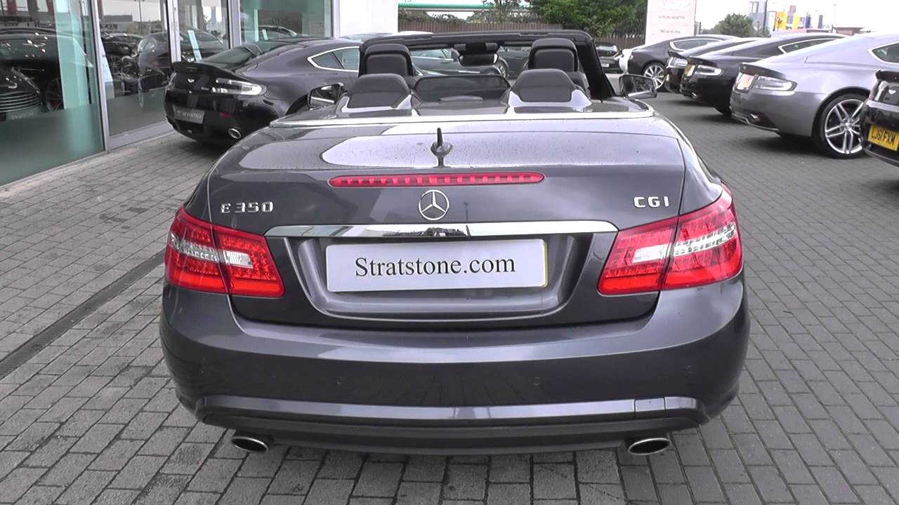 Mercedes-Benz E350 Spt Cgi Blueefi-Cy A U2684 - YouTube