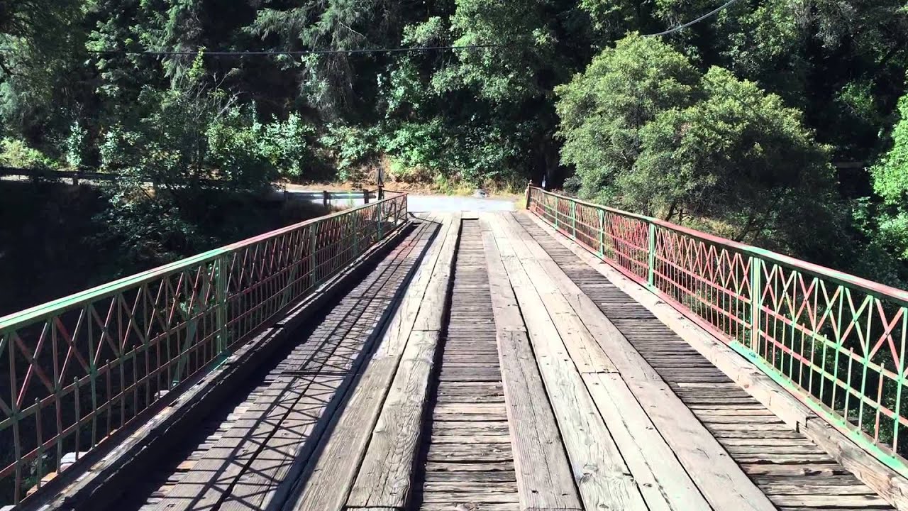Edwards Crossing Bridge, South Yuba River - YouTube