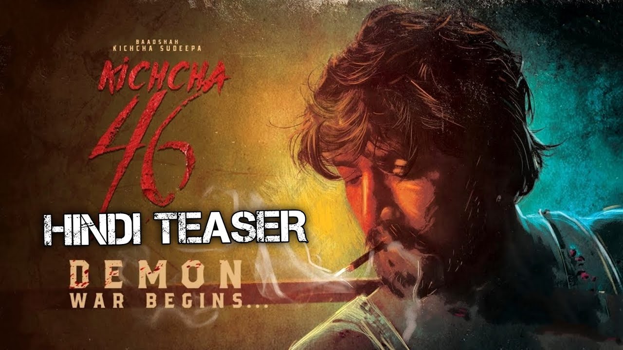 Kiccha 46 Hindi Teaser Review | Kiccha Sudeep - YouTube