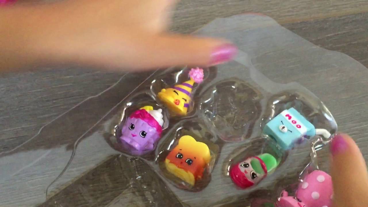 New Shopkin season 5 with charm and Shopkin season 4 reveal - YouTube