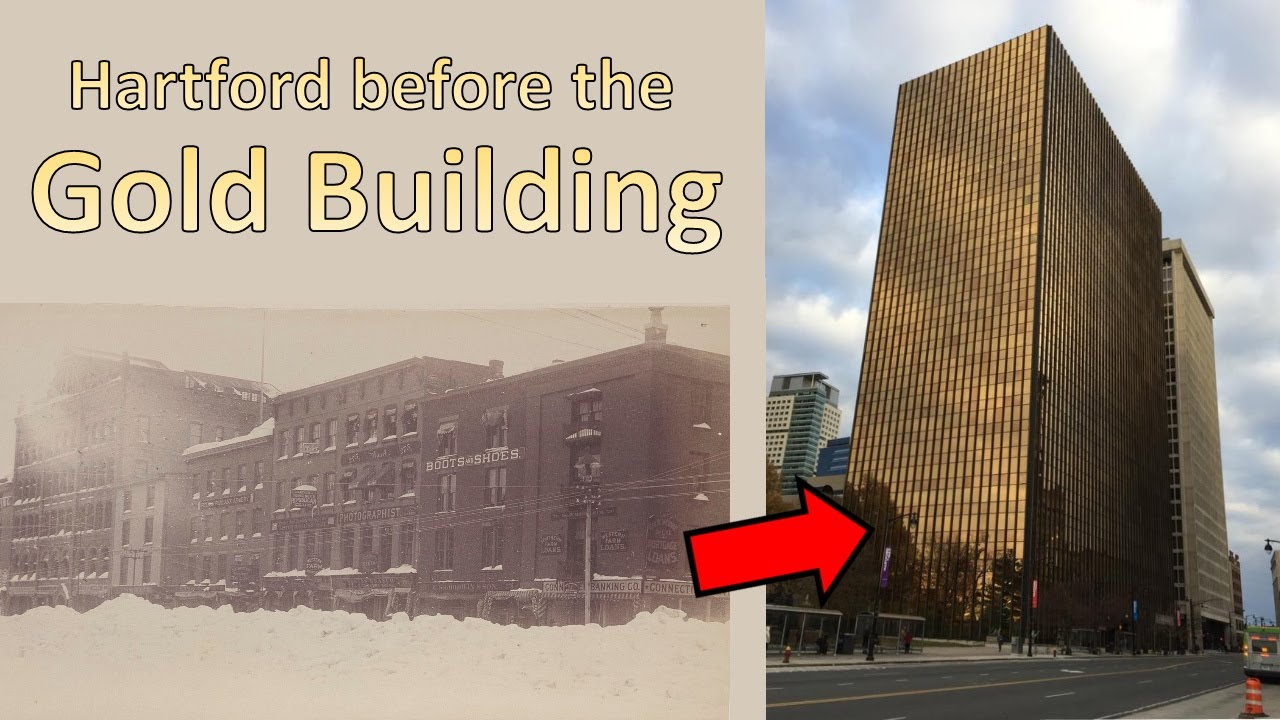 Main Street in Hartford, CT before the Gold Building - YouTube