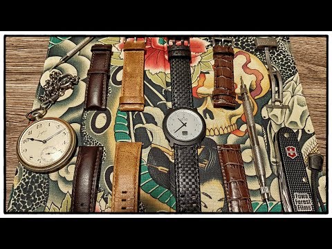 Alte Junghans Mega Solar Ceramic Uhr bekommt ein neues Armband spendiert (Piero Magli Watch Straps)