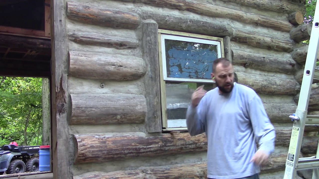 Building an Off Grid Log Cabin Ep. 25 - YouTube