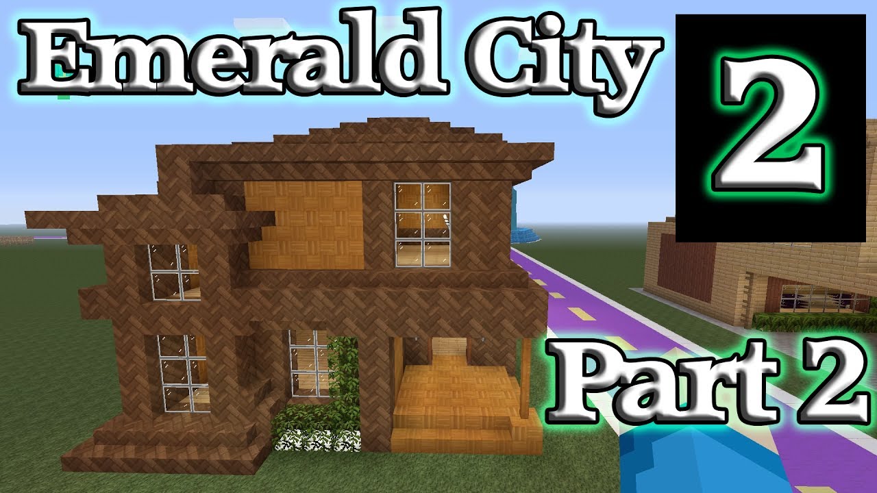 Minecraft: Emerald City (Part 2, Episode 2) 14 x 14 - YouTube