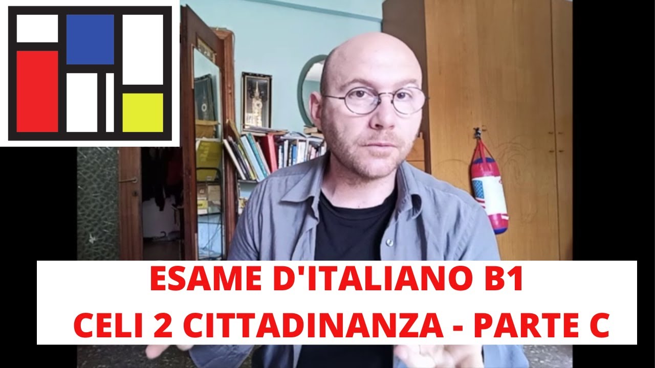 Esame di italiano: CELI 2 - B1 Cittadinanza (ascoltare, prova C) - YouTube
