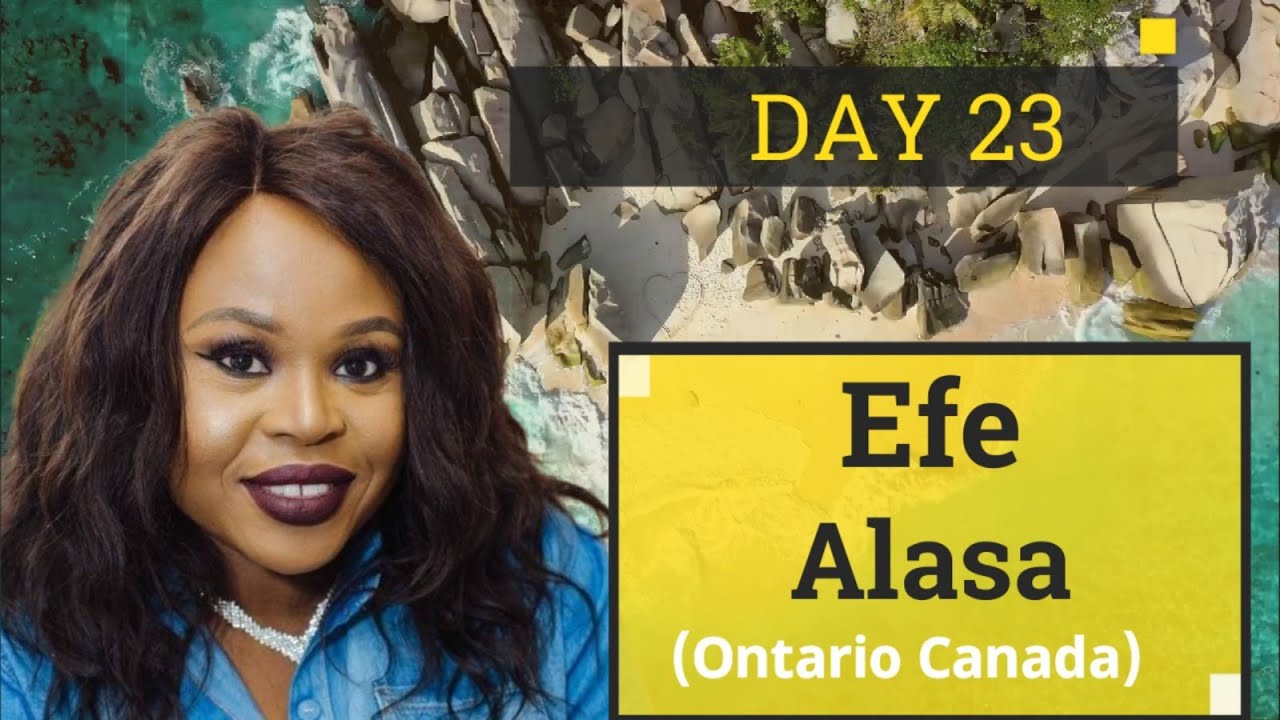 Day Twenty three: 40 days Virtual Worship Sessions with Efe Alasa #Praise #worship # ...