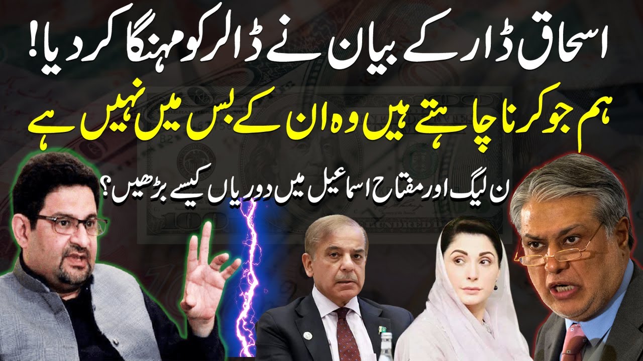 Ishaq Dar's Statement Made Dollar Price Hike | Miftah Ismail Exclusive Interview - YouTube