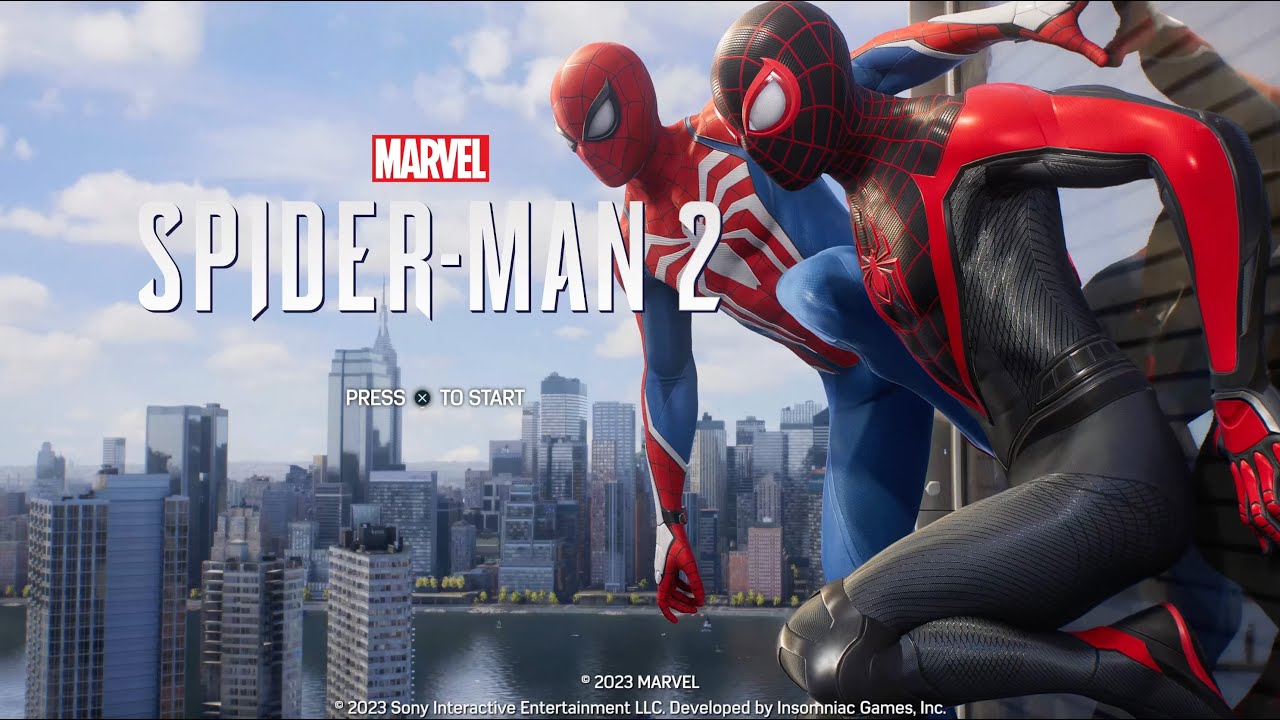 Spider-Man 2: All Start Screens + Dashboard Theme Music! - YouTube