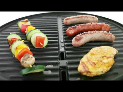 George Foreman Barbecue 2 en 1 électrique sur pied 1 - YouTube