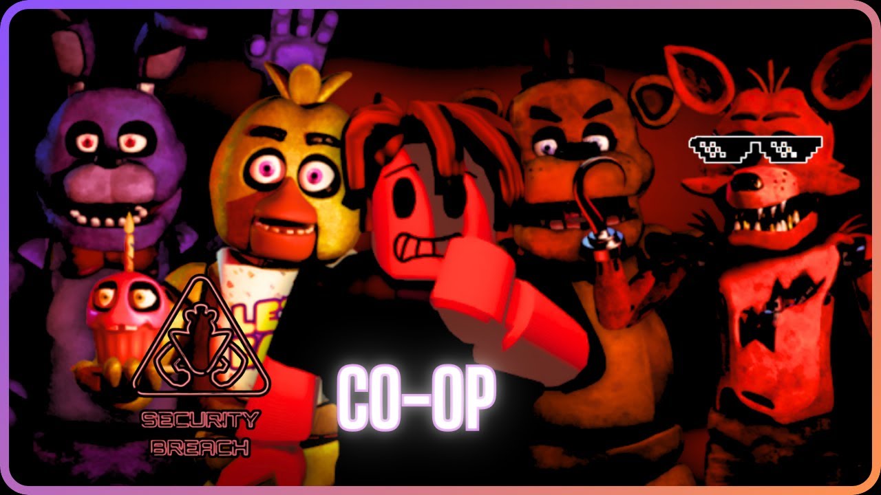 Playing Terrifying Fnaf Co op Games on Roblox - YouTube