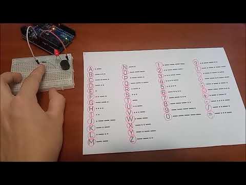 simple morse code machine - YouTube