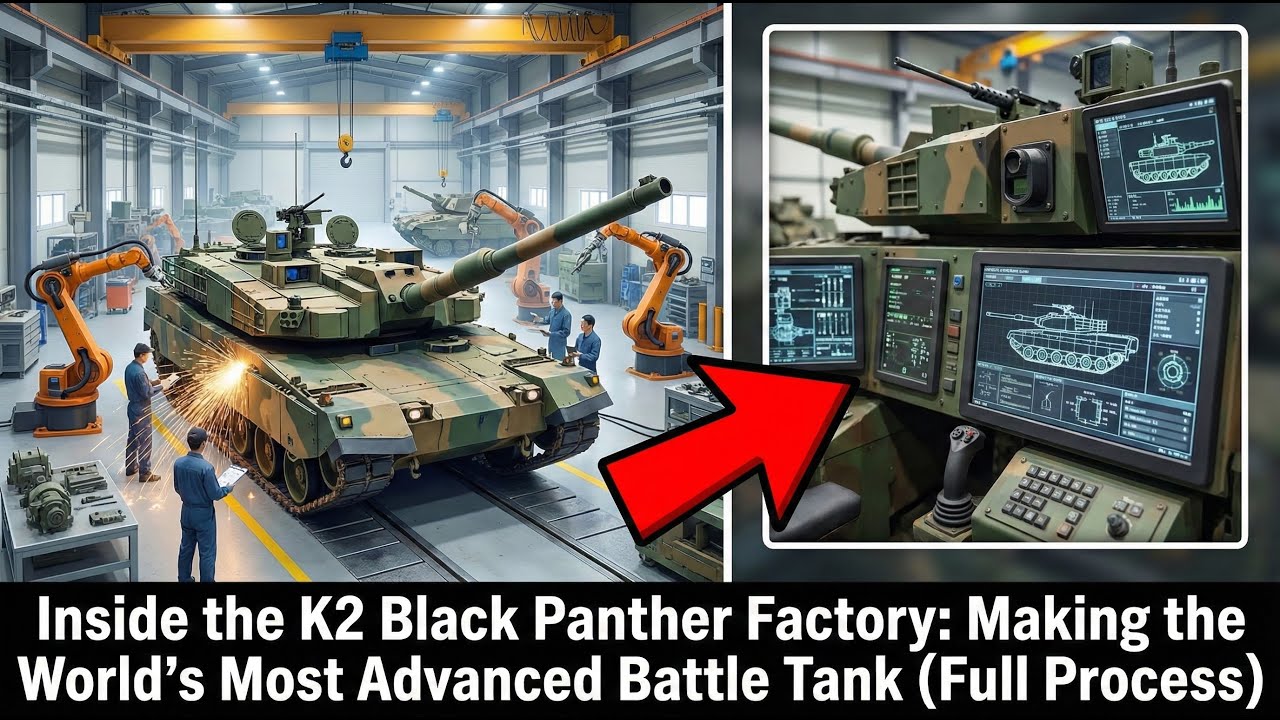 Inside the K2 Black Panther Factory: Making the World’s Most Advanced ...