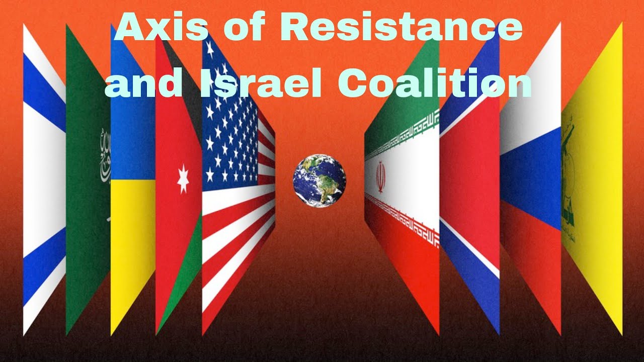 Axis of Resistance and Pro Israel Coalition Israel Gaza War - YouTube