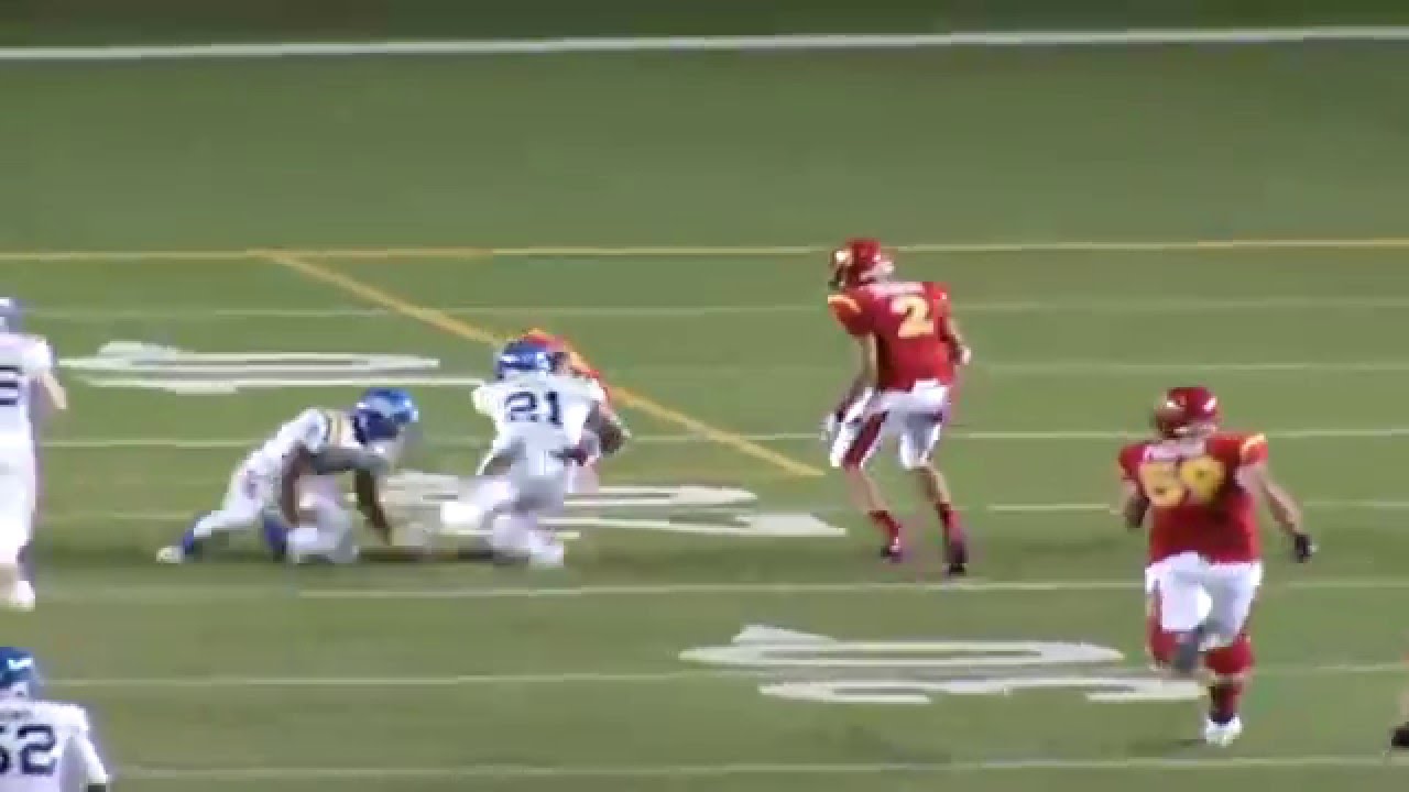 Mercer Timmis - RB - #20 - 2016 CFL / NFL Draft Prospect - YouTube