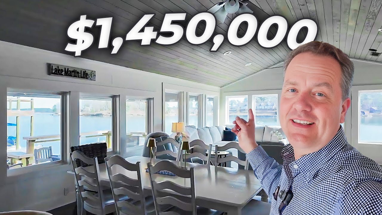 26 CASTAWAY CIRCLE: Waterfront Dream Home For Sale On Lake Martin | Lake Martin Voice Realty ...